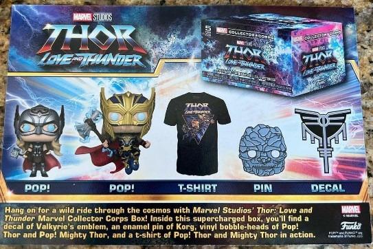 Thor Love and Thunder Collector Corp Box Funko, Hobbies & Toys, Toys ...