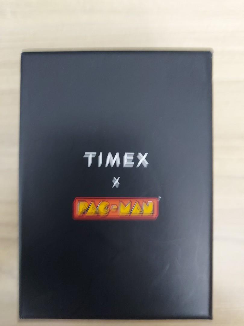 Timex Weekender X Pacman Leather Strap Watch, Men's Fashion, Watches ...