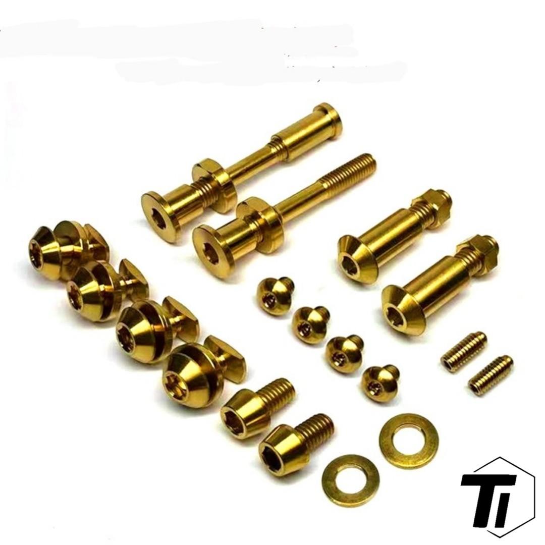 Titanium Upgrade Kit for Brompton Brake | 2017 Onwards model Full set ...