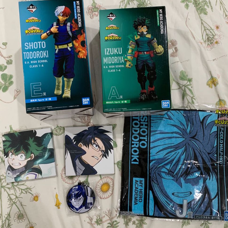 Todoroki Midoriya Iida MHA Kuji My Hero Academia Next Generations ...