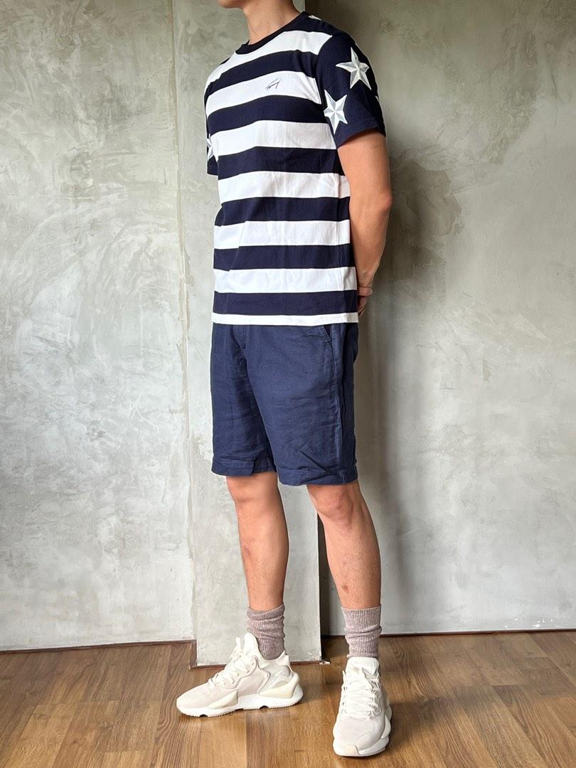 Tommy Japan shirt and Uniqlo shorts, Men's Fashion, Tops & Sets, Sets ...