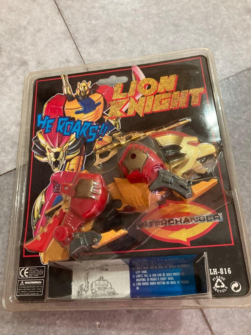 Toys where we used to play....90s.... Transformable Lion Knight with ...