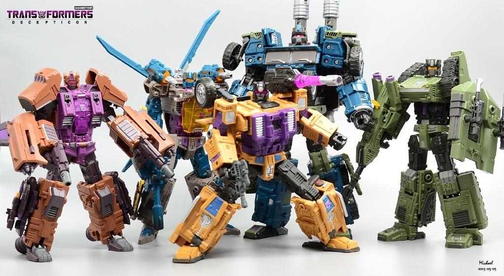 Transformers Warbotron WB-01 Combiner Set Bruticus, Hasbro, TF, 1ST ...