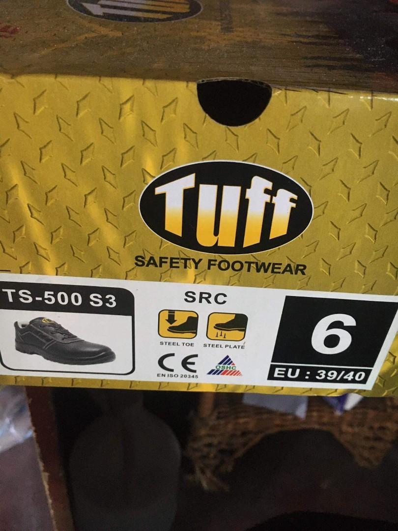 TUFF SAFETY SHOES, Men's Fashion, Footwear, Boots on Carousell