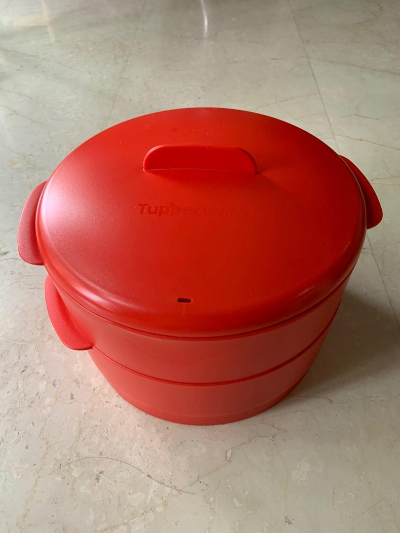 Tupperware 2 tier steamer, Furniture & Home Living, Kitchenware ...