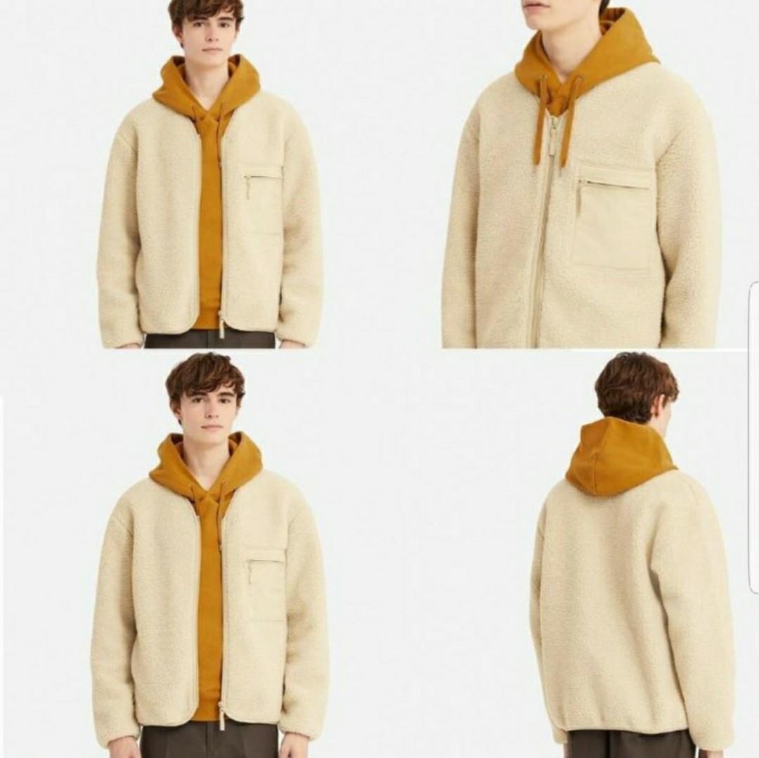 UNIQLO U FLEECE, Men's Fashion, Coats, Jackets and Outerwear on Carousell