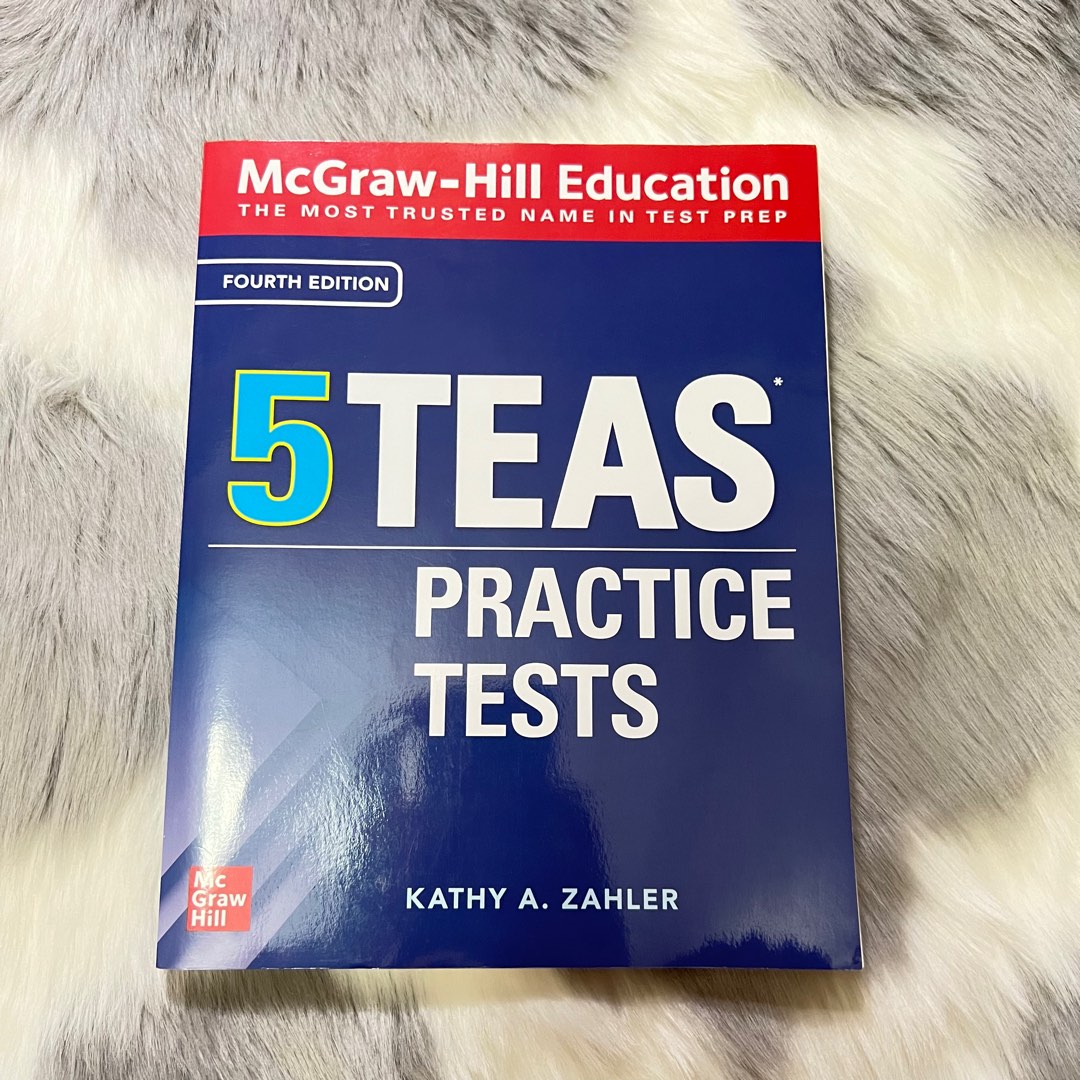 US BOUGHT BRAND NEW - McGraw Hill ATI TEAS Practice Tests Textbook ...