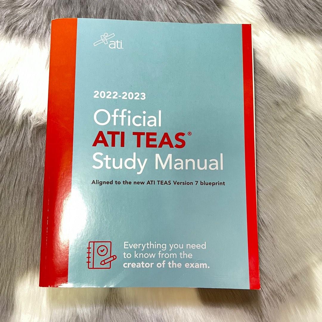 US BOUGHT BRAND NEW - Official Authentic ATI TEAS Study Manual, Hobbies ...