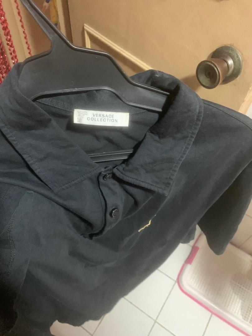 Versace half face logo, Men's Fashion, Tops & Sets, Tshirts & Polo ...