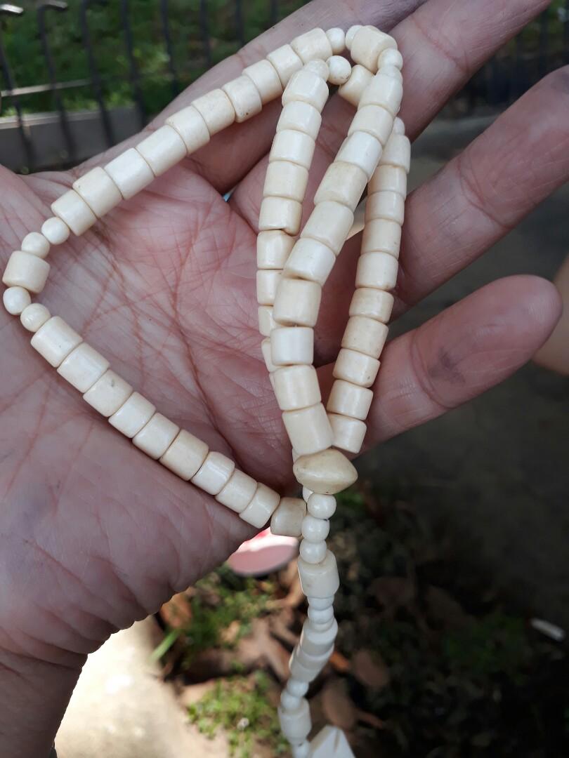 Vintage Blessed ivory bone rosary, Hobbies & Toys, Memorabilia ...