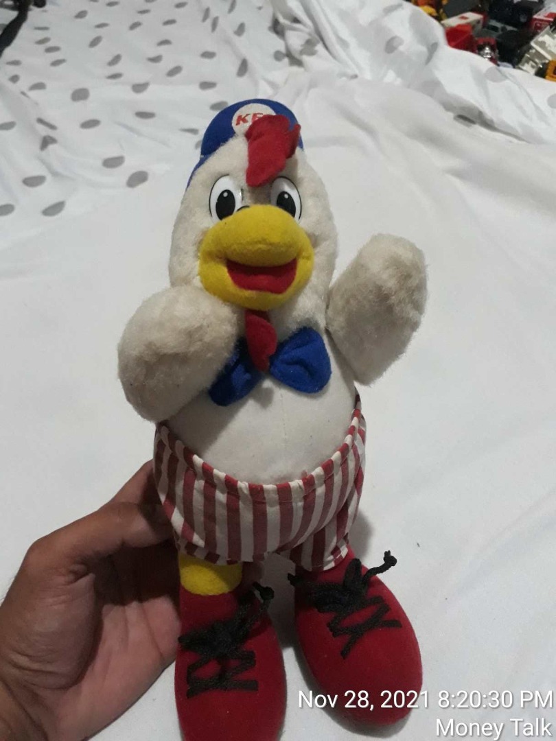 Vintage KFC Kentucky Fried Chicken Colonel Sanders Plush CHICKY STUFF ...