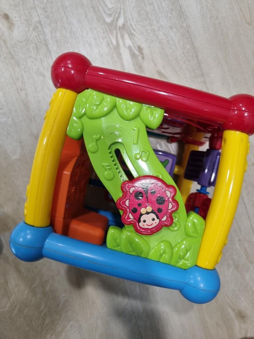 VTech Busy Learners Activity Cube, Babies & Kids, Infant Playtime on ...
