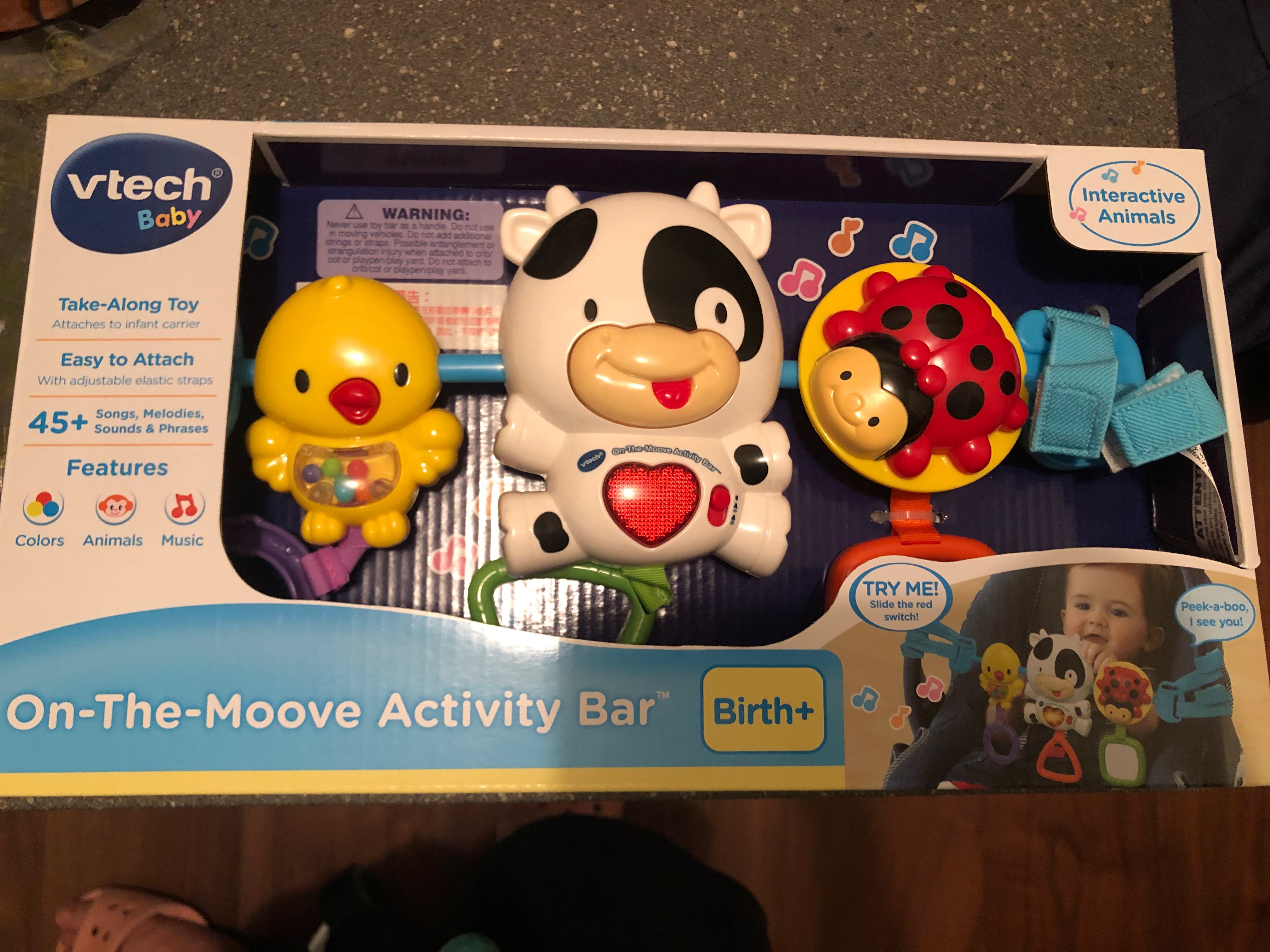 vtech On-The-Moove Activity Bar, 兒童＆孕婦用品, 嬰兒玩具 - Carousell