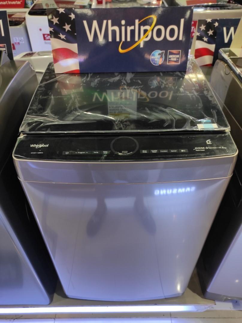 WHIRLPOOL TOPLOAD FULLY AUTOMATIC WASHING MACHINE INVERTER TYPE, TV ...