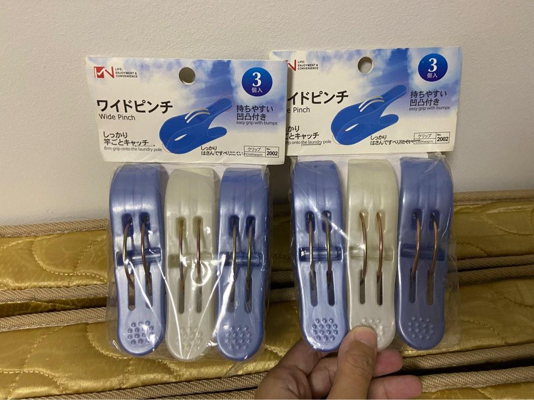 Wide pinch large clothes pegs, Furniture & Home Living, Home ...