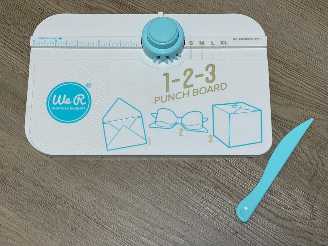 WRMK We R Memory Keepers 1-2-3 Punch Board, Hobbies & Toys, Stationery ...