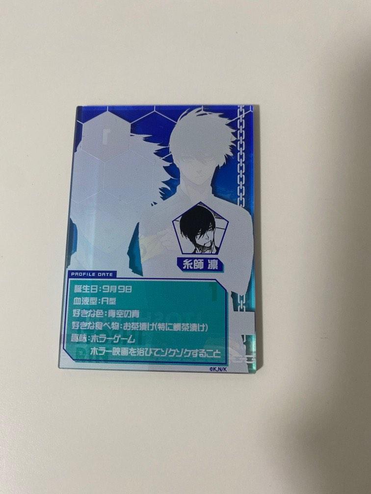 WTS BLUE LOCK ITOSHI RIN STATUS CARD, Hobbies & Toys, Memorabilia ...