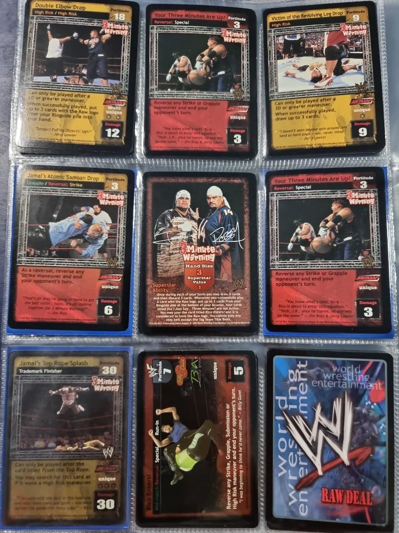 Wwe Rawdeal 3 minute Warning set, Hobbies & Toys, Memorabilia ...