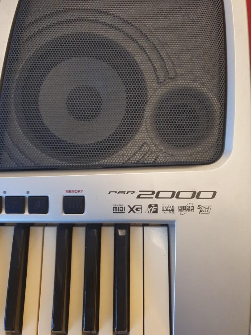 Yamaha PSR 2000, Hobbies & Toys, Music & Media, Musical Instruments on ...