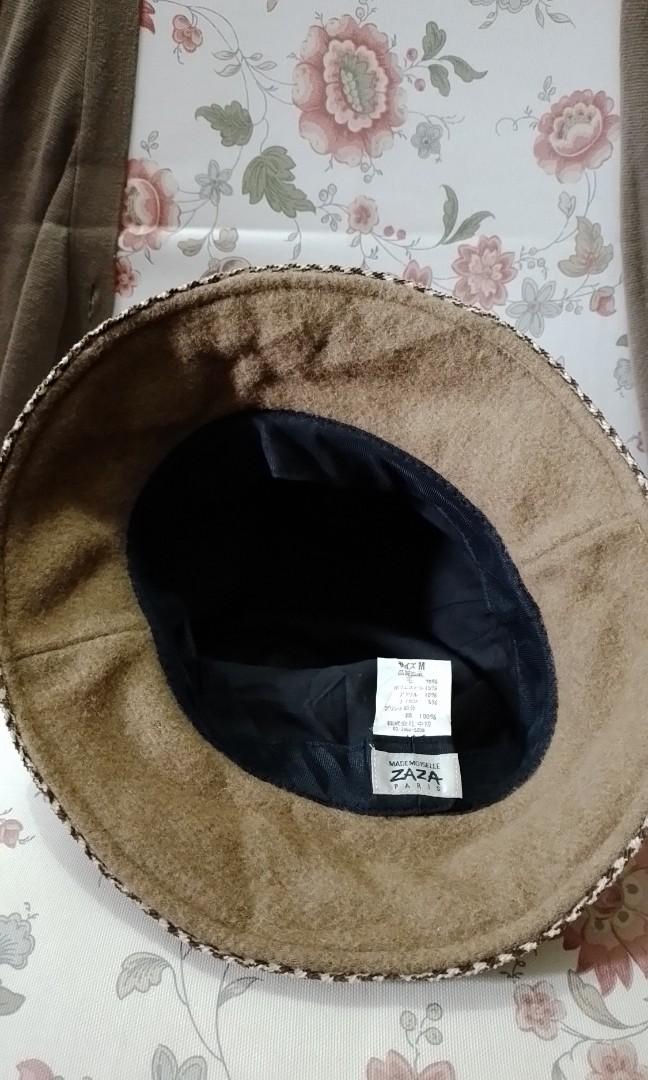 ZAZA PARIS HAT, Women's Fashion, Watches & Accessories, Hats & Beanies ...