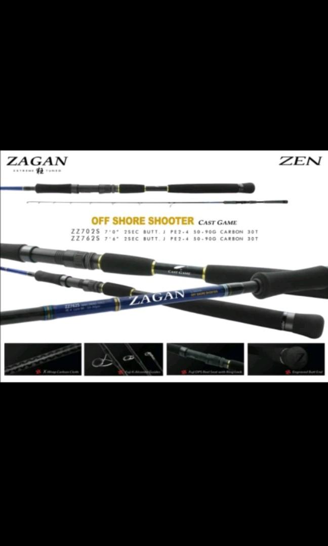 Zen zagan off shore shooter, Sports Equipment, Fishing on Carousell