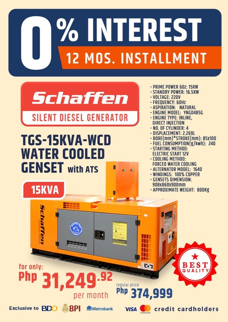 15kva Generator Set, Commercial & Industrial, Industrial Equipment on ...