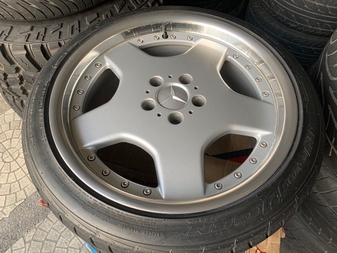 18 AMG, Car Parts & Accessories, Mags and Tires on Carousell