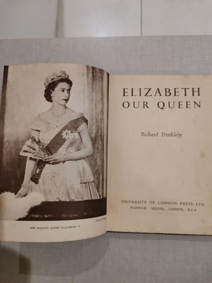 1953 QEII Queen Elizabeth book coronation children's gift edition MGS ...