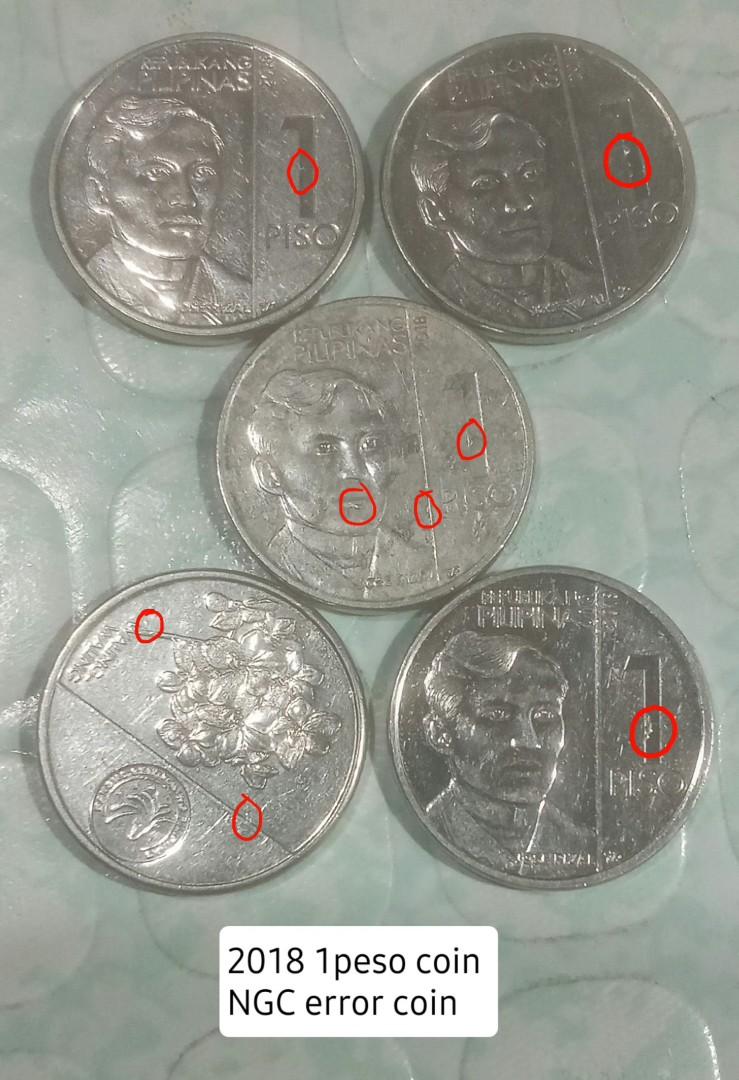 2018 1peso error coin, Hobbies & Toys, Memorabilia & Collectibles ...