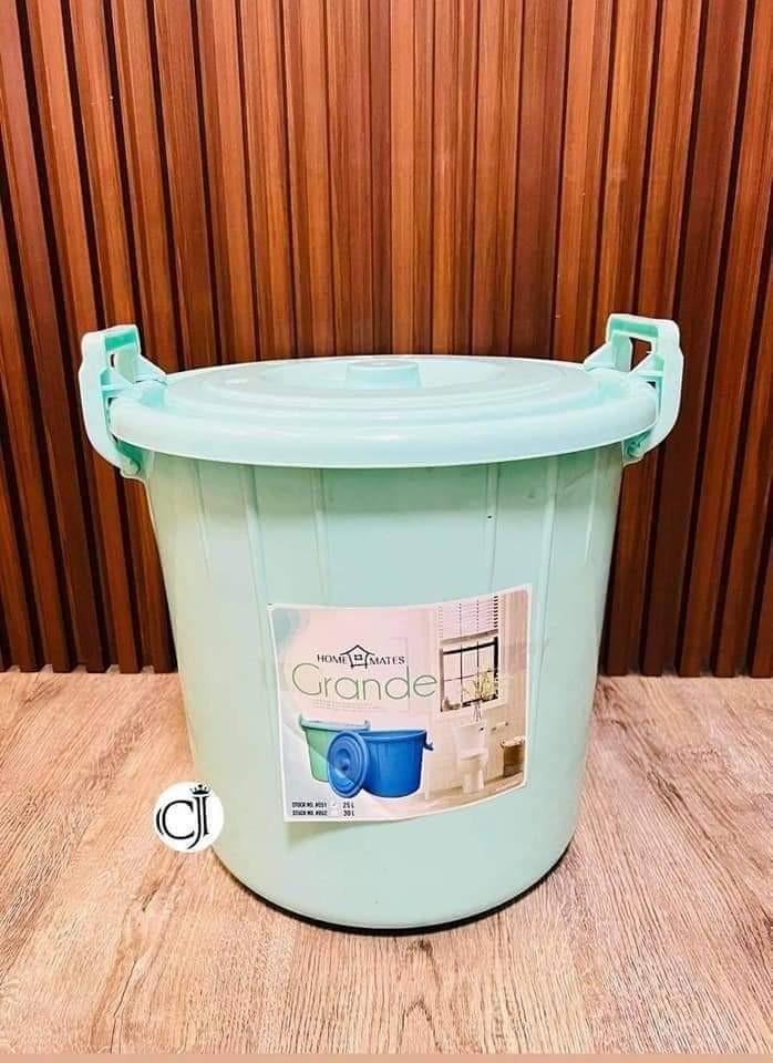 25LITERS HOME MATES PASTEL COLOR MINI DRUM WITH LID COVER & LOCK ...