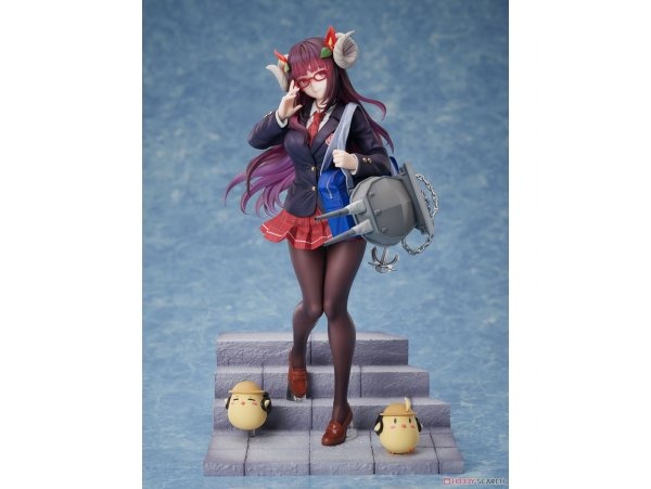 預訂 7月 FURYU FNEX 駿河 文化系 碧藍航線 AZUR LANE SURUGA STRAIGHTFACED MODEL STUDENT VER. 1/7 FIGURE PRE ...