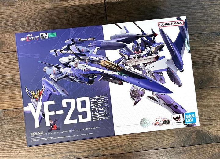 全新 Bandai DX 超合金 Macross Delta the Movie Absolute Live YF-29 Durandal ...
