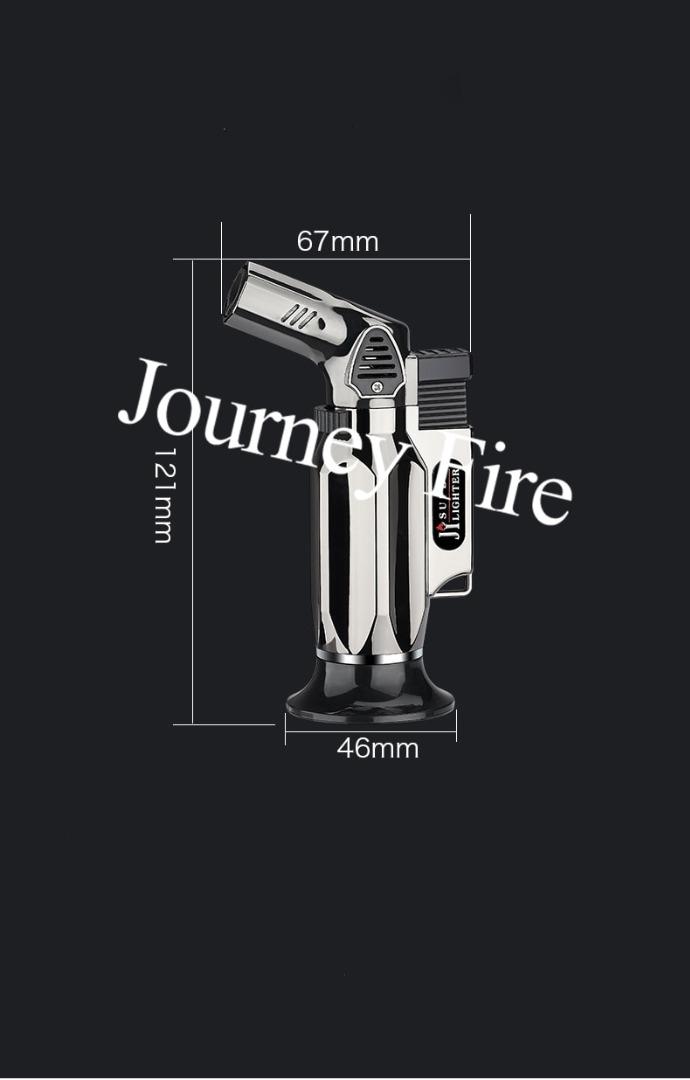 清貨價 全新 JI Super Lighter 防風打火槍 復古打火機 P可調節雙火型噴槍焊槍直沖明火打火機Welding torch 造型 ...