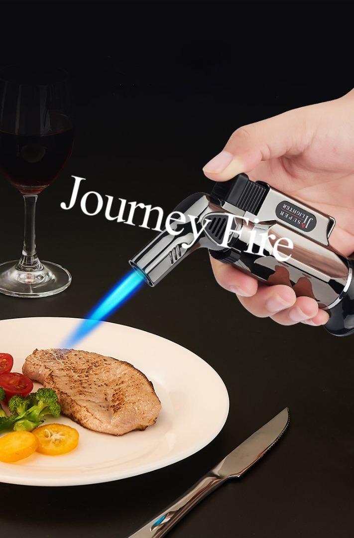 清貨價 全新 JI Super Lighter 防風打火槍 復古打火機 P可調節雙火型噴槍焊槍直沖明火打火機Welding torch 造型 ...