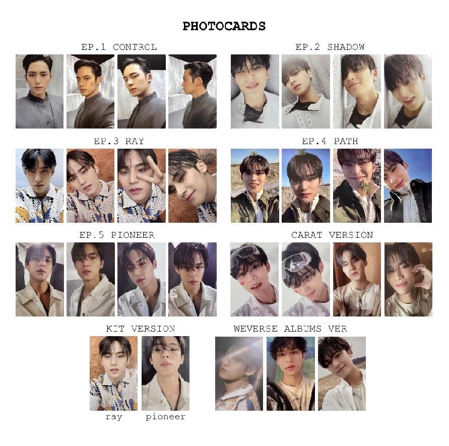 [ wts ] seventeen svt photocards pc clearance jeonghan joshua mingyu dk the8 dino vernon face ...