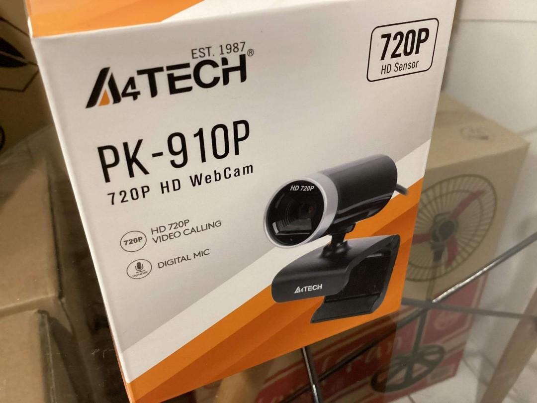 A4Tech PK-910P 720P HD Webcam with Mic, Computers & Tech, Parts ...
