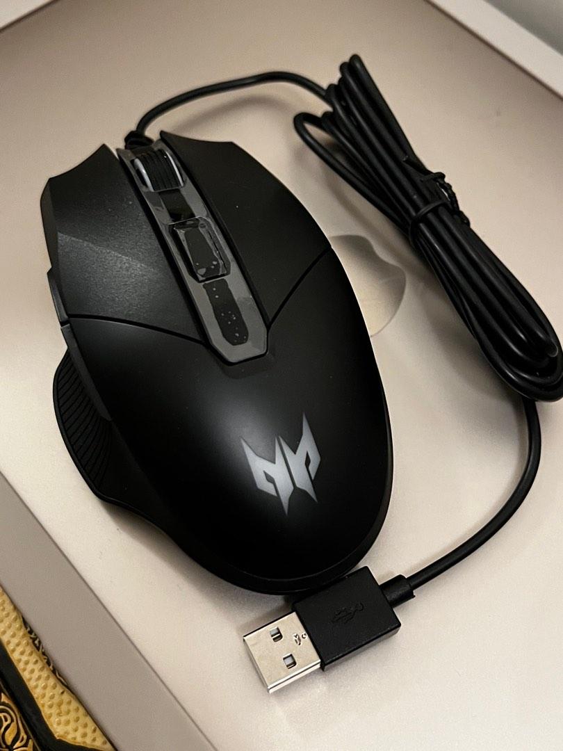 Acer 電競滑鼠 gaming mouse 有燈 全新無盒, 電腦＆科技, 電腦周邊及配件, 電腦滑鼠及相關產品 - Carousell