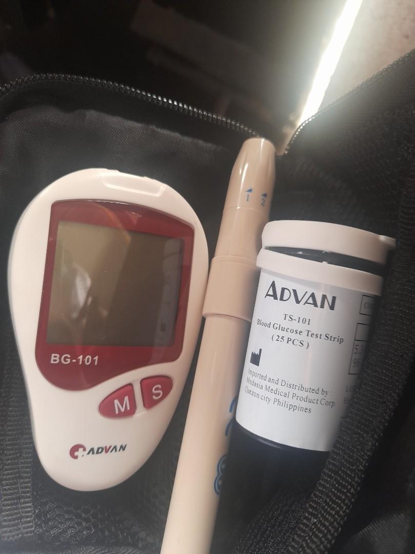 Advan Glucometer Sugar, Health & Nutrition, Health Monitors & Weighing ...