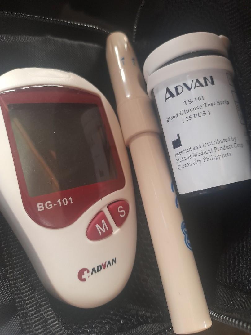 Advan Glucometer Sugar, Health & Nutrition, Health Monitors & Weighing ...
