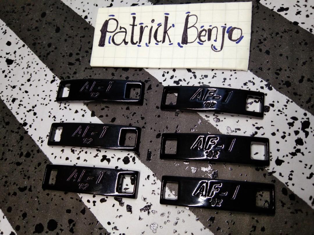 AIR FORCE 1 METAL PLATES GOLD, SILVER, BLACK, AF1 METAL PLATES, Men's ...