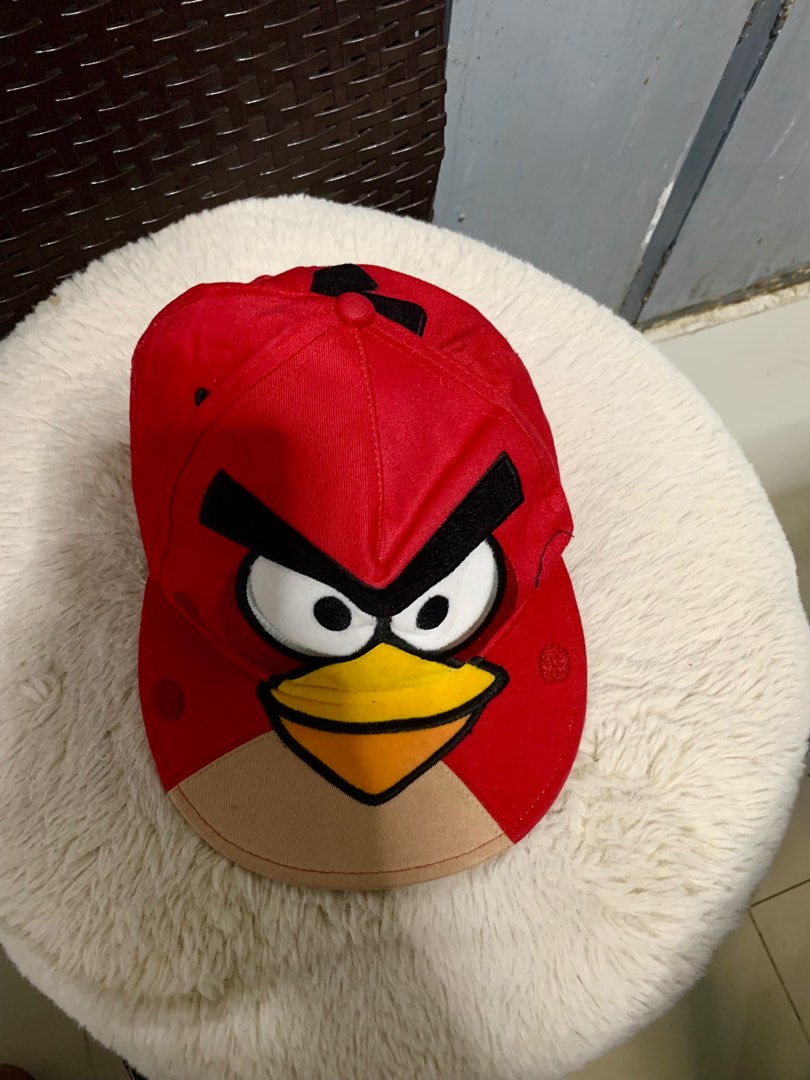 ANGRY BIRDS, Men's Fashion, Watches & Accessories, Caps & Hats on Carousell