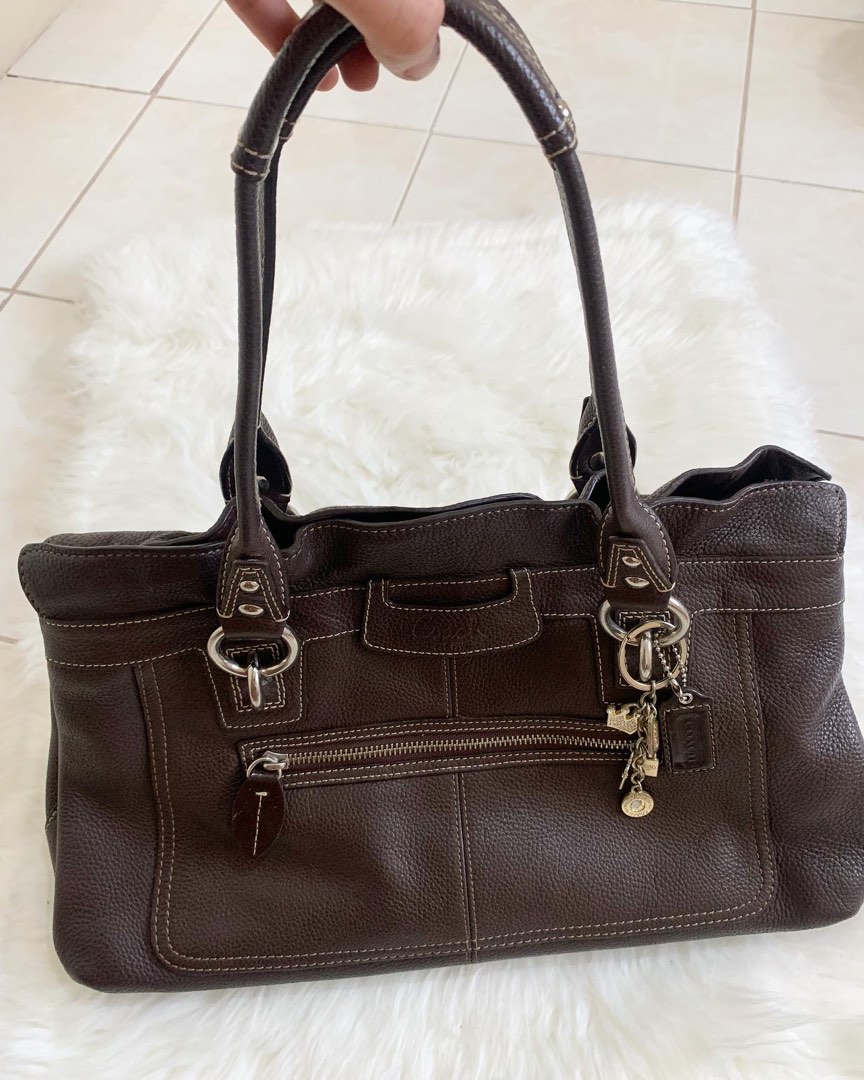 authentic coach tote bag large, Luxury, Bags & Wallets on Carousell
