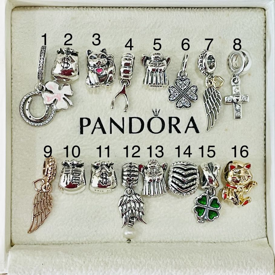 Authentic Pandora Charms - Spirituality and Good Luck Charms, Women's ...