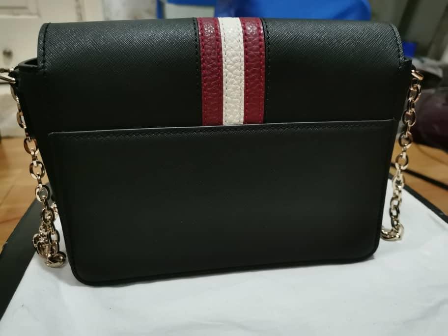 BALLY SELIAH.O Black Bovine Split Embossed, Luxury, Bags & Wallets on ...