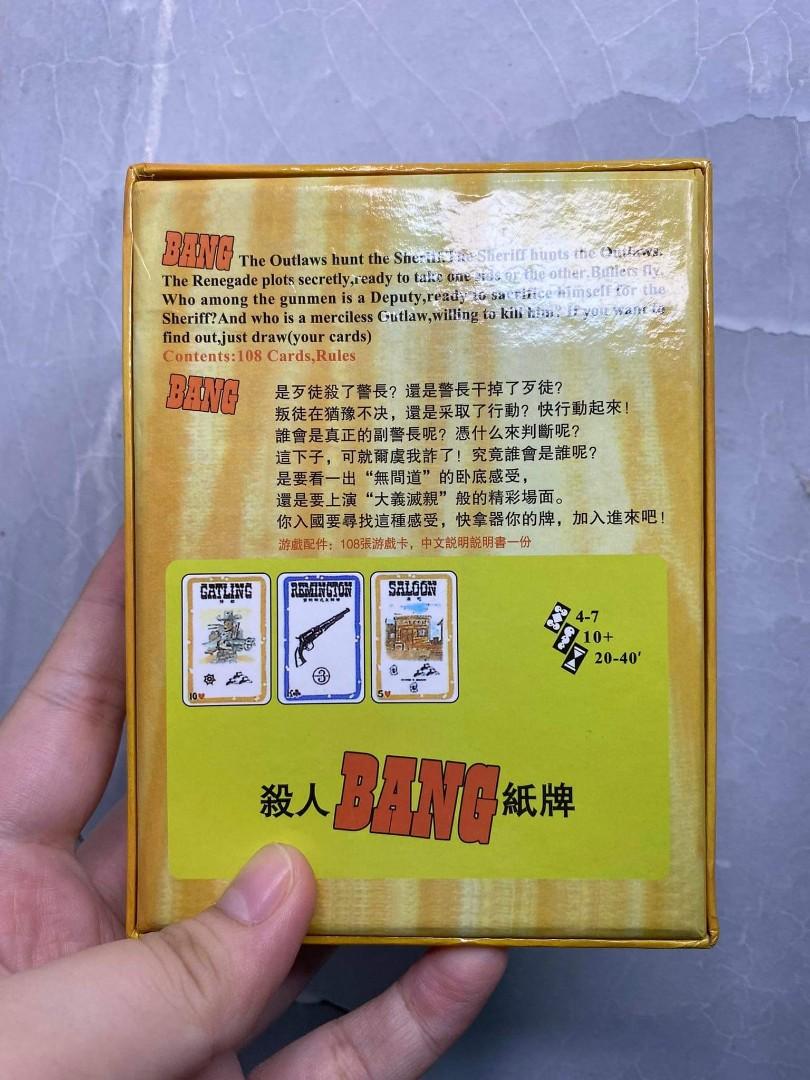Bang Card Game on Carousell
