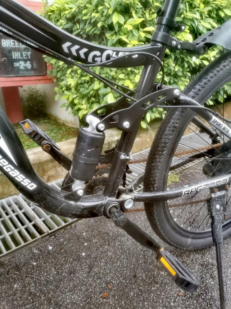 Begasso mountain bike MTB bicycle with shimano gear and double ...