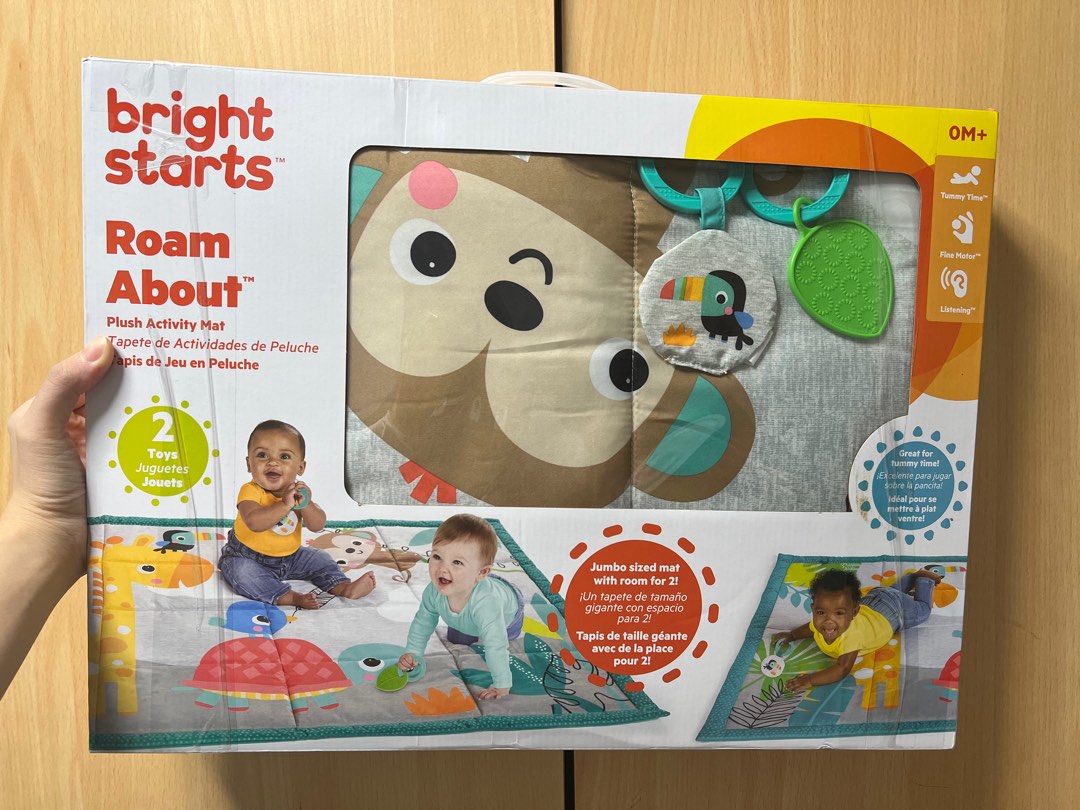 BNIB Bright Starts Activity Mat, Babies & Kids, Infant Playtime on ...