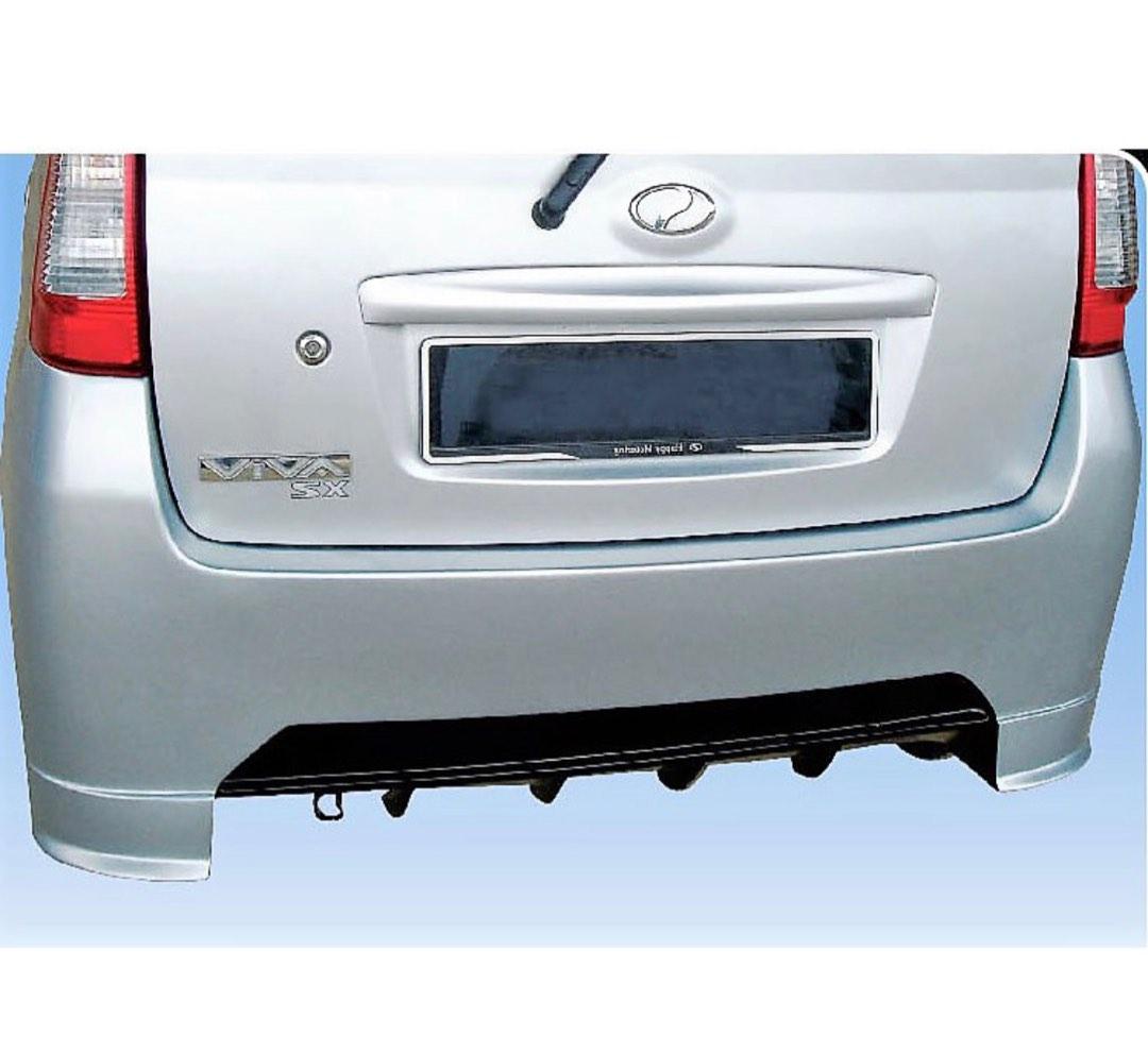 Bodykit bumper depan belakang Perodua Viva, Auto Accessories on Carousell