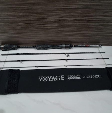 Bone Voyage Stream Special BVC5104UL and other travel rod, Sports ...