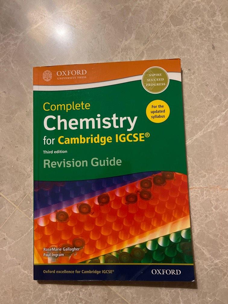 Cambridge Igcse Chemistry Revision Guide Hobbies And Toys Books And Magazines Textbooks On Carousell